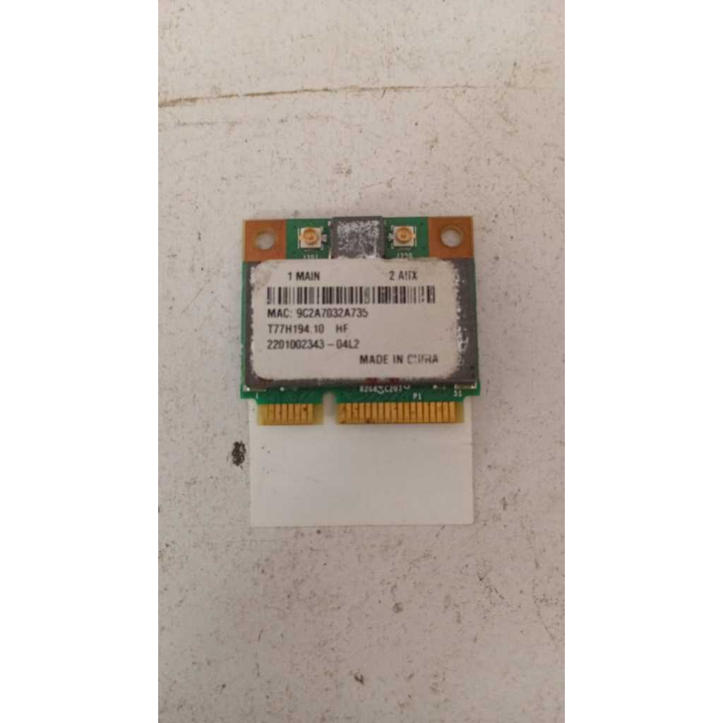 WIFI WIRELESS CARD ACER ASPIRE ONE D270 - ercomp1 | Shopee Philippines