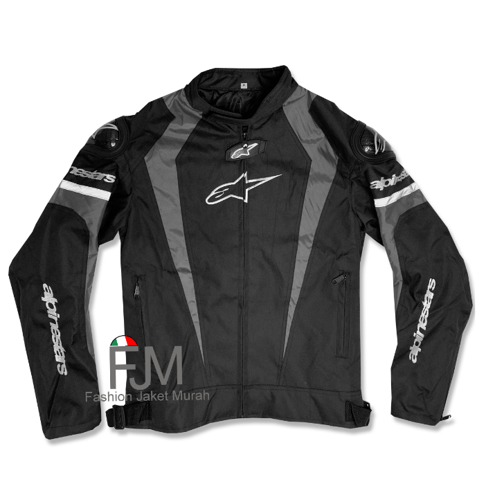Cordura Grey Waterproof Safety Motorcycle Jacket with Shoulder and Back ...