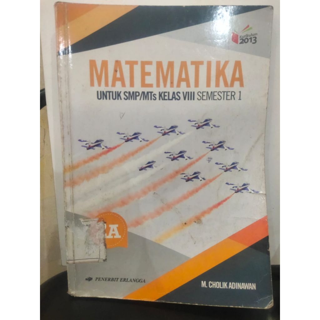 Junior High School Mathematics Book for Grade VII Semester 1 Erlangga ...