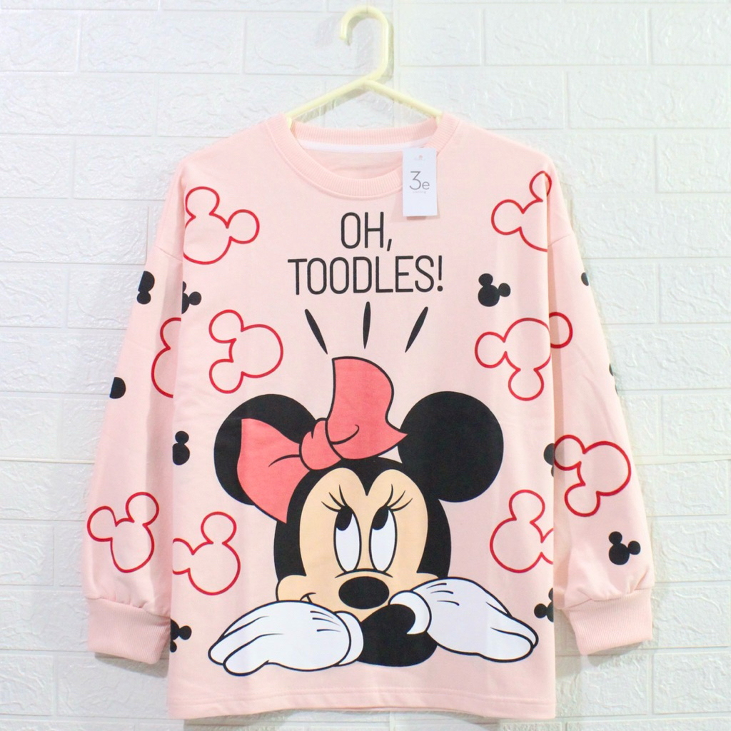 TOODLES MINI Oversized Crewneck Sweater | Shopee Philippines
