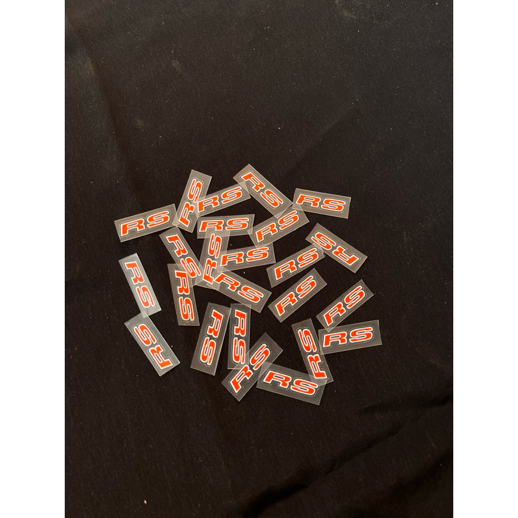 Sticker RS speedometer honda Jazz ge8 sticker RS japan sticker RS jazz ...