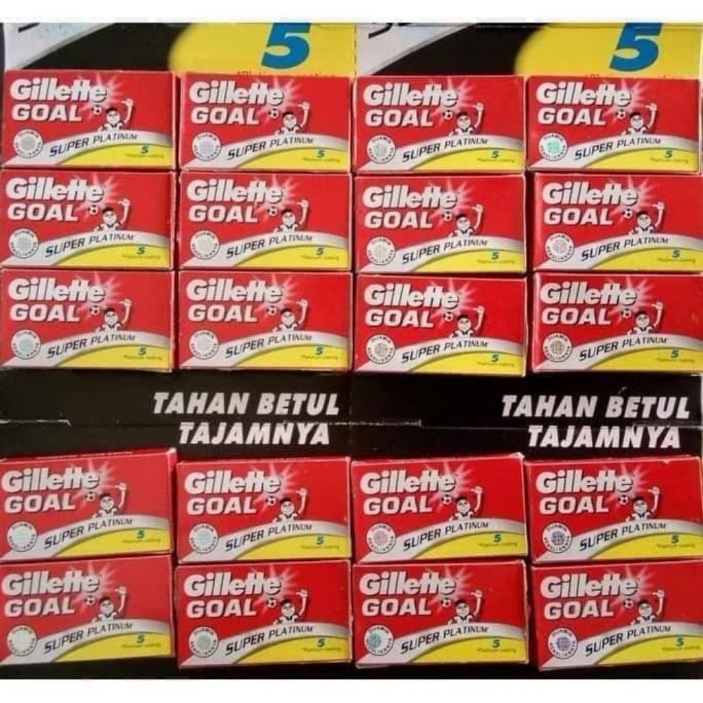 Gillette goal platinum razors (100 pcs) | Shopee Philippines