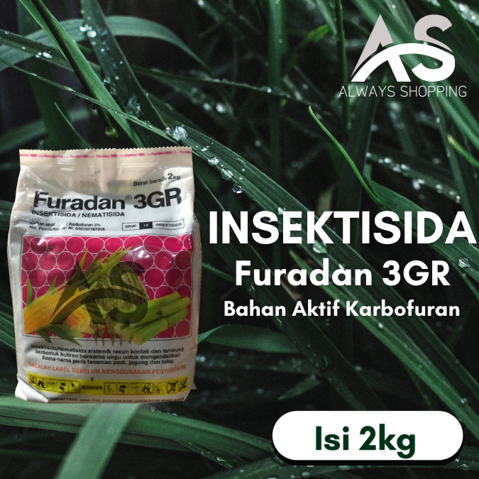 [A2] Furadan 3GR Insecticide 2kg pack Kills All Pests on Plants ...