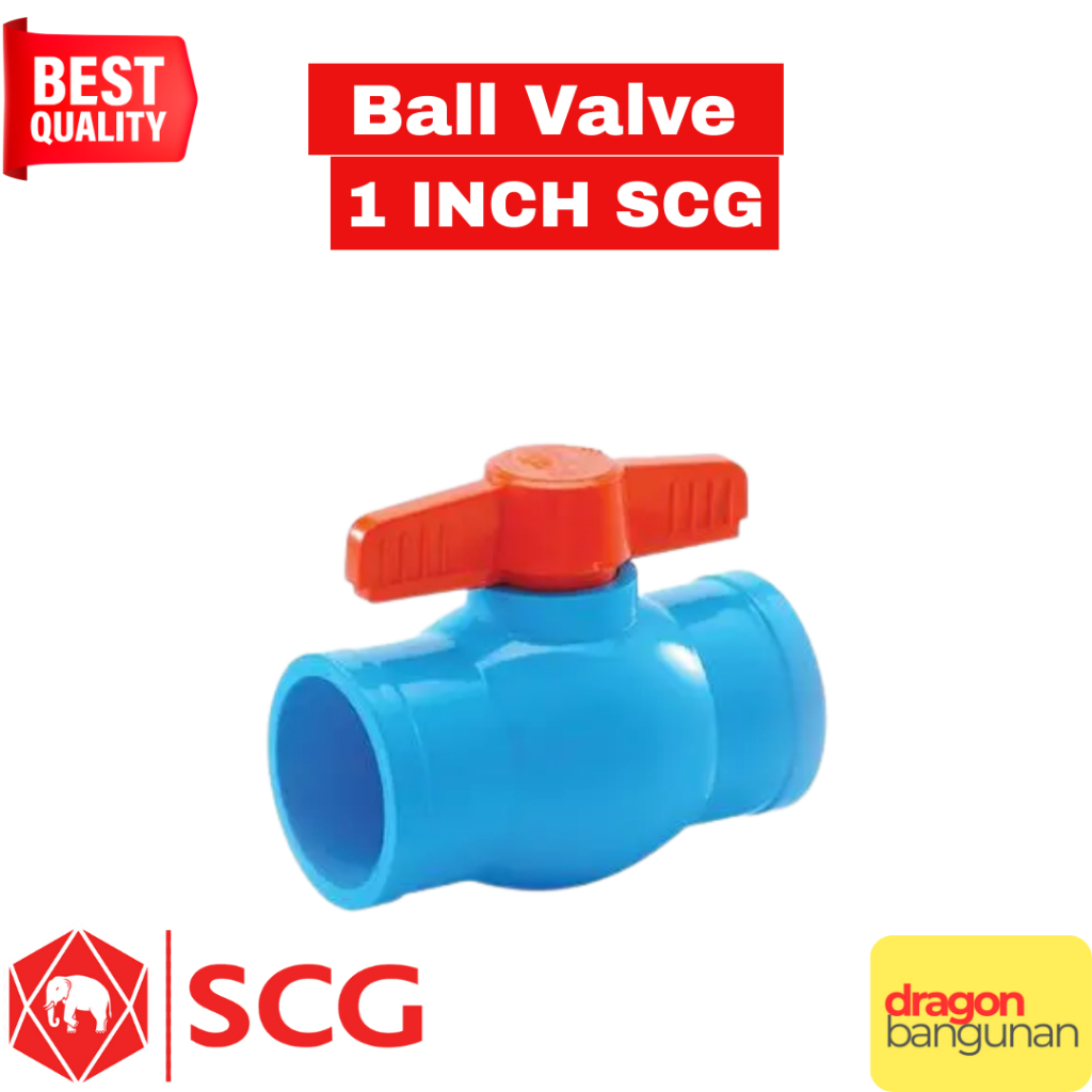 SCG Brand Plain PVC Pipe Stop Valve 1 inch | Shopee Philippines