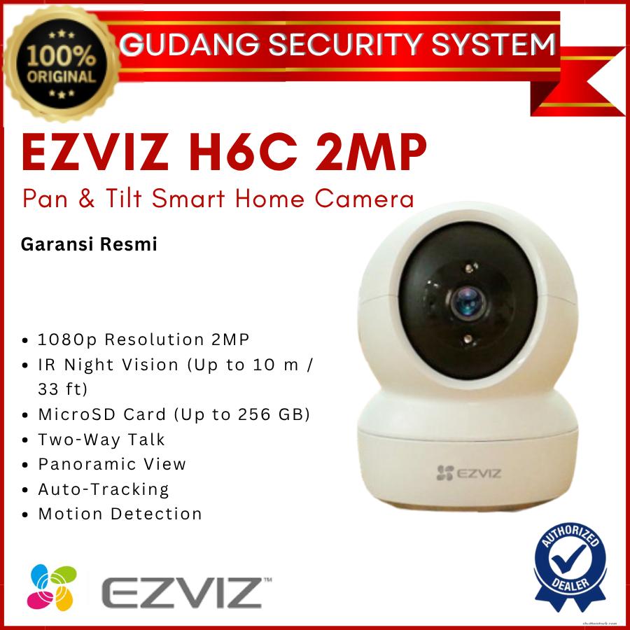 EZVIZ H6C PRO 2MP Pan & Tilt Smart Home Camera | Shopee Philippines