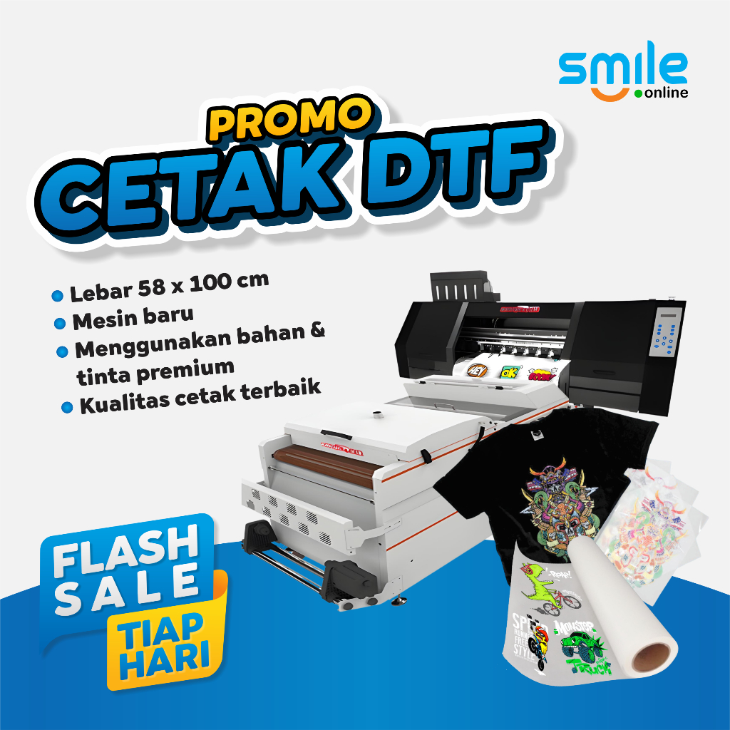 DTF PRINTING SERVICES FOR 1 ANNIVERSARY FLASH SCREEN PRINTING | Shopee ...