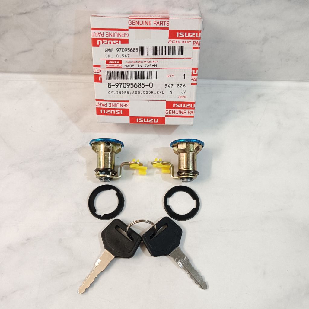 Cylinder Doorlock Set Door Lock Child Left Right Door Lock ISUZU ELF ...