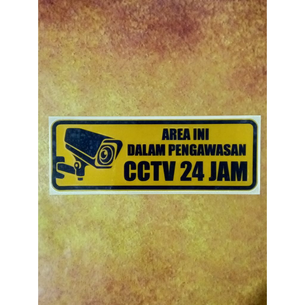 24 HOURS CCTV cutting Sticker | Shopee Philippines