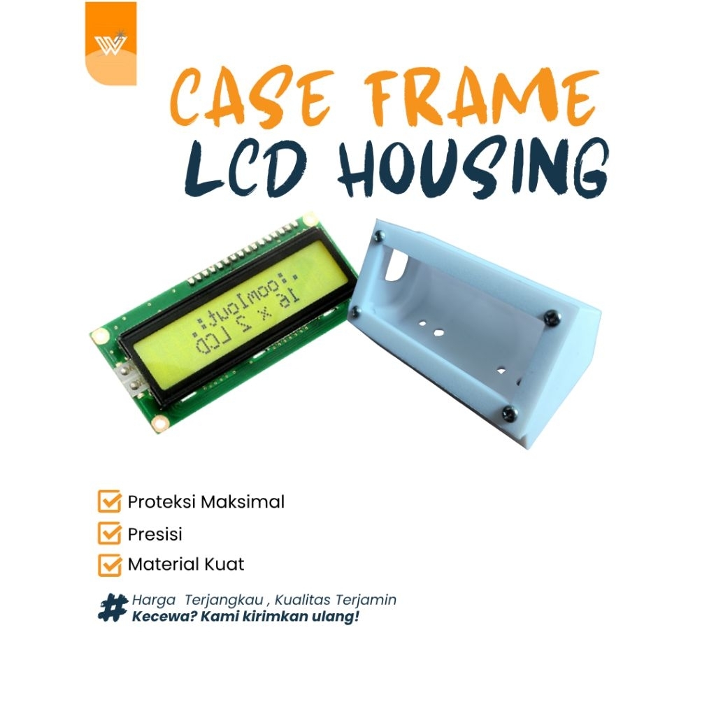 Case Frame LCD 16X2 1602 Housing Casing Enclosure Box | Shopee Philippines