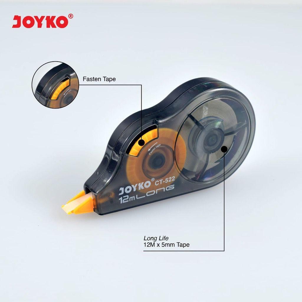 Tipex Paper Correction Tape Joyko Pastel CT-522PTL (12 meters x 5 mm ...