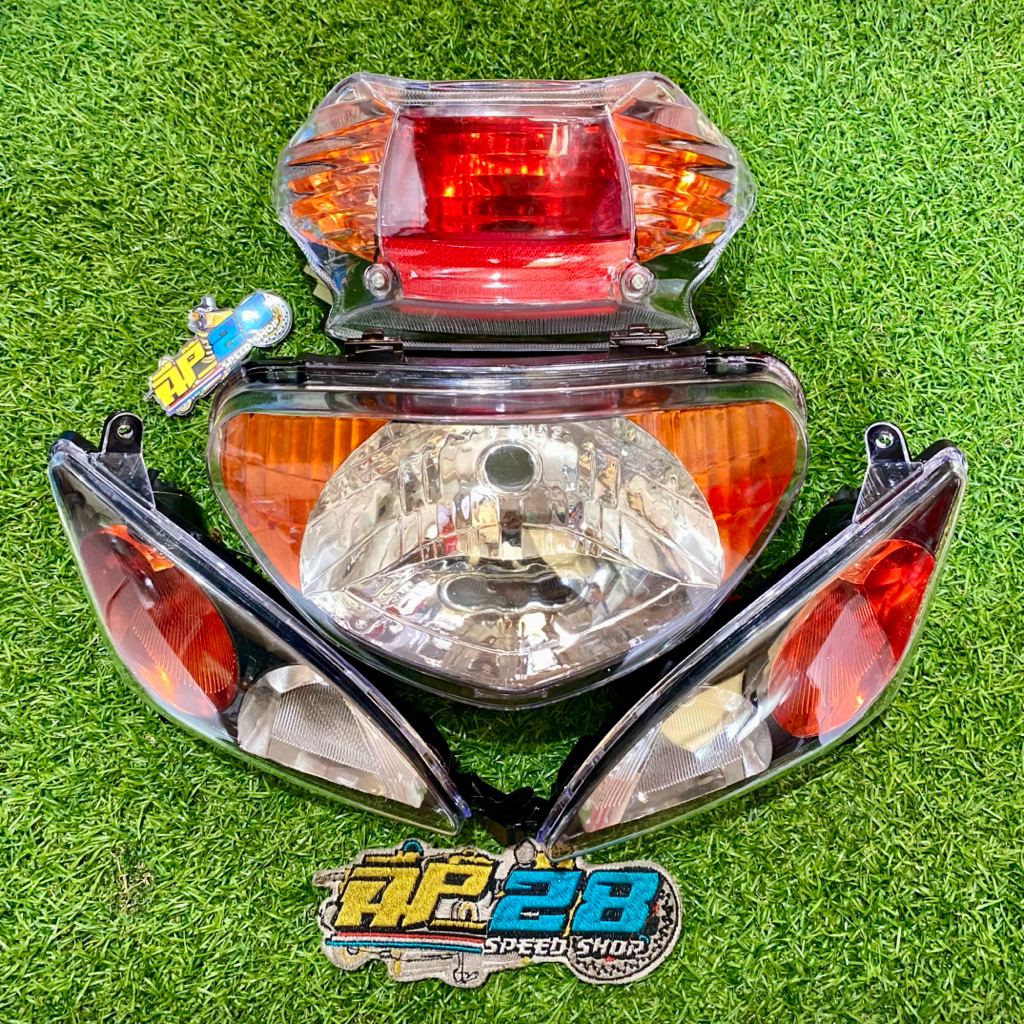 FRONT LIGHTS - TURN SIGNAL LIGHTS - MOTORCYCLE STOP LIGHTS (MIO SPORTY ...