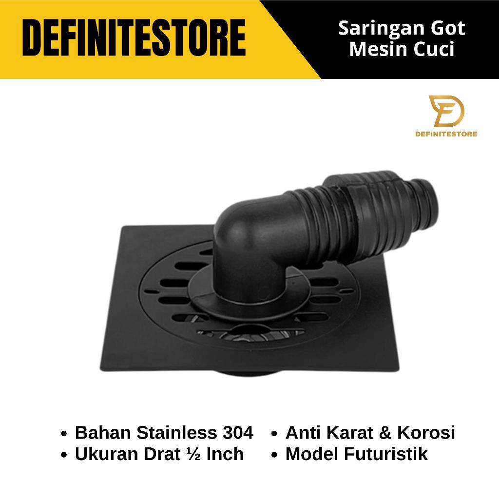 MESIN Floor Drain Stainless Washing Machine Bathroom Strainer SUS 304 ...