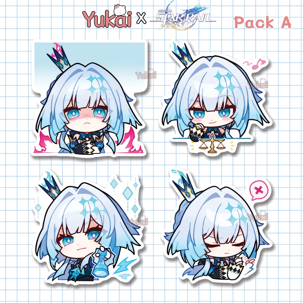 Cerydra Honkai Star Rail (HSR) Premium Stickers - Waterproof Anime ...