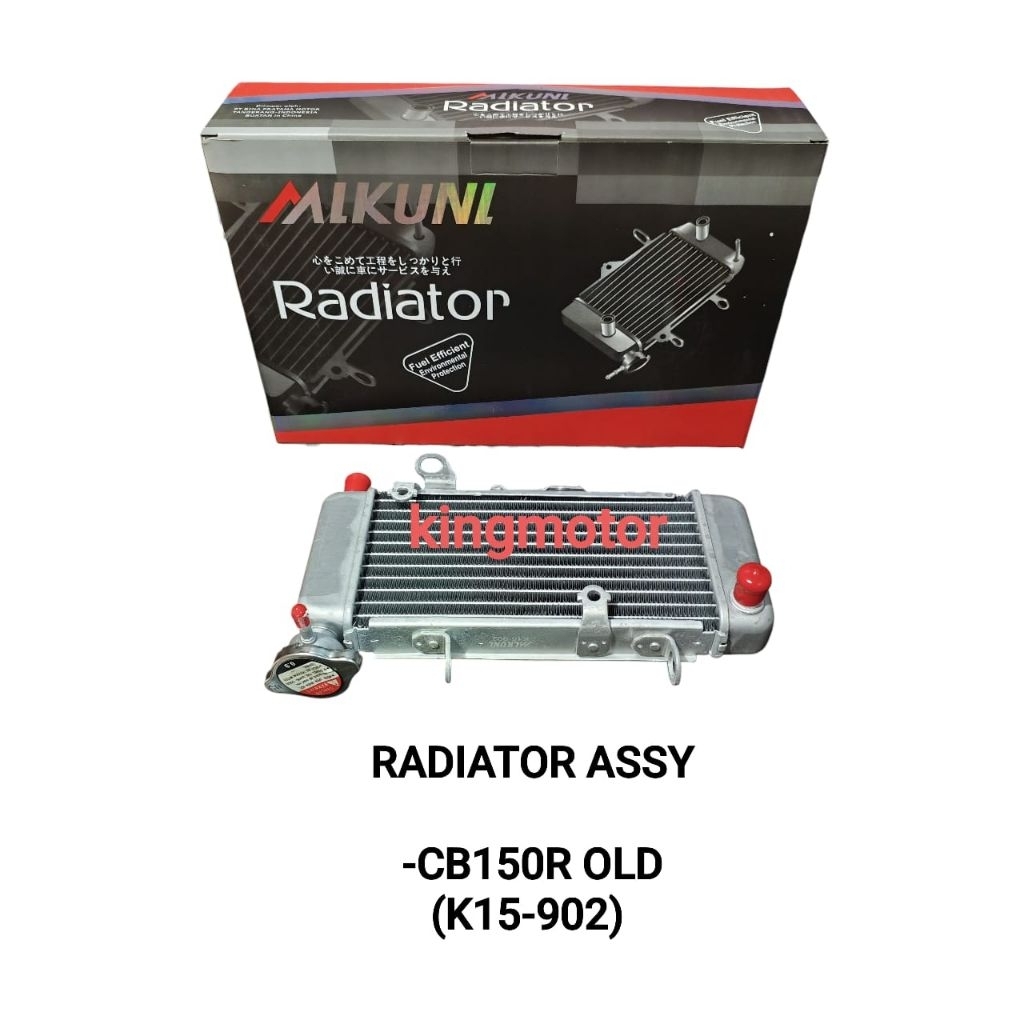 RADIATOR ASSY MIKUNI K15-902 CB150R OLD CBR 150 CB R 150 CB150 R SUPER ...