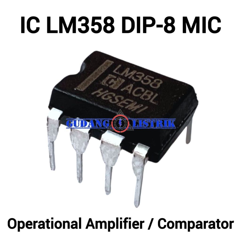 IC LM358 DIP-8 Dual Op Amplifier Comparator DIY Arduino Signal Booster | Shopee Philippines