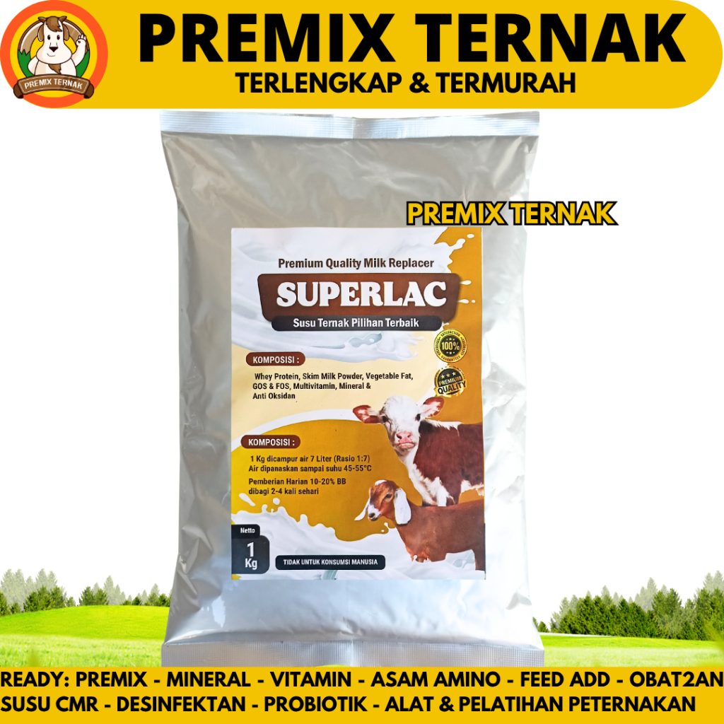 SUPERLAC MILK 1 KG - Additional Livestock Milk for Goats Sheep Cows ...