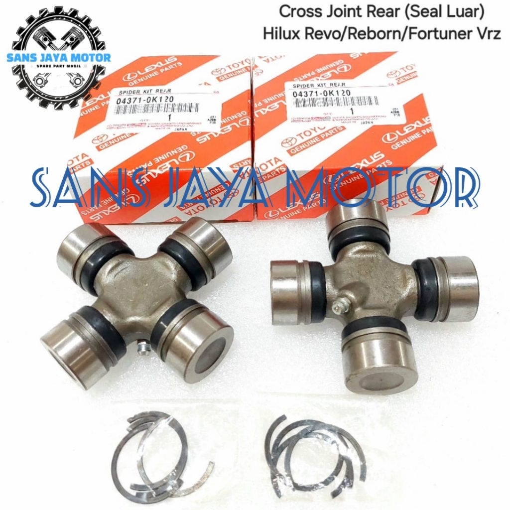 Cross Joint Kopel Spidel Kit Hilux Revo 2GD Innova Reborn Fortuner VRZ ...