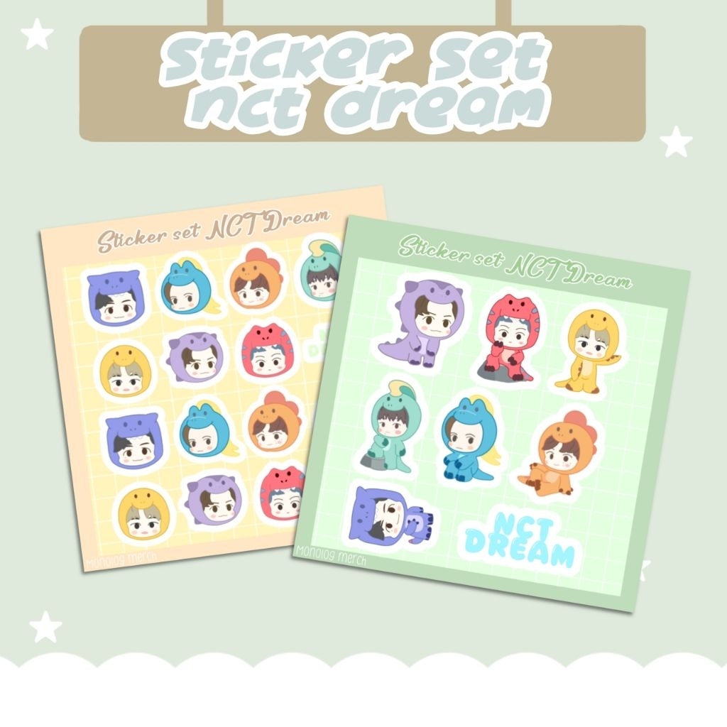 NCT Dream Sticker Set (uncutting) | Shopee Philippines