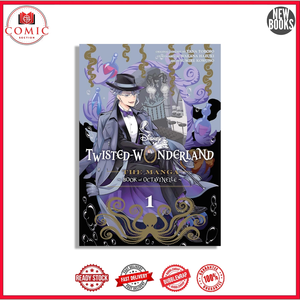 Disney Twisted-Wonderland: The Manga – Book of Octavinelle, Vol. 1 ...