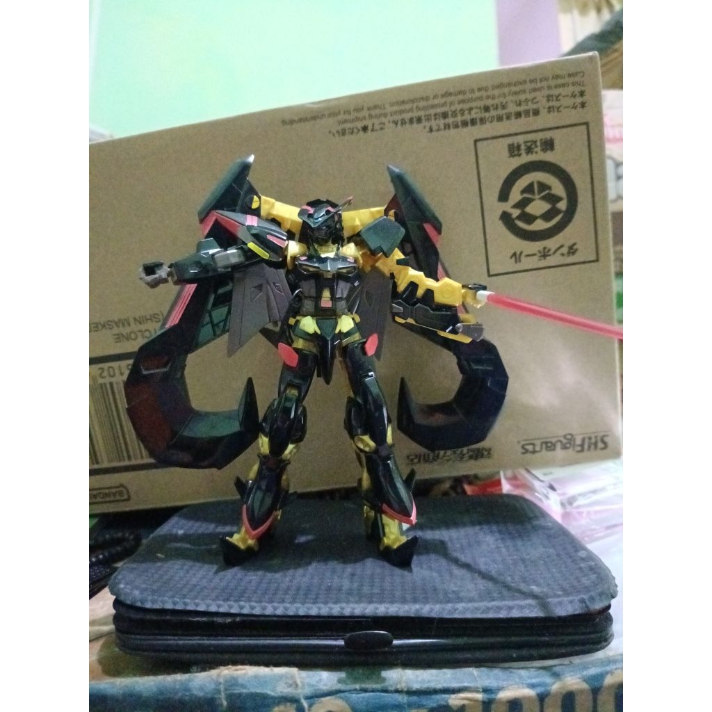 Gundam Astray Gold Frame Amatsu Mina action figure from the Gundam SEED ...