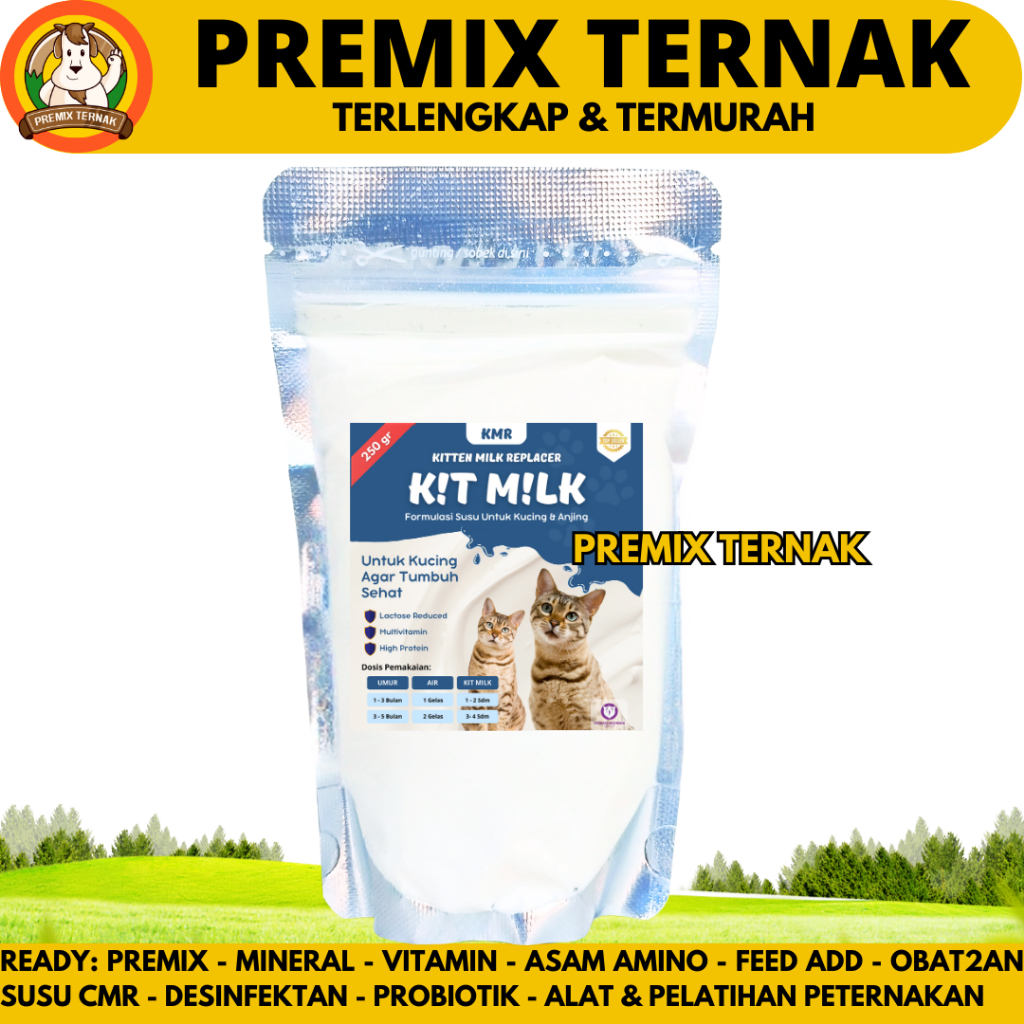 KIT MILK 250 GRAM - Cat MILK Kitmilk For All Types of Ages | Shopee ...