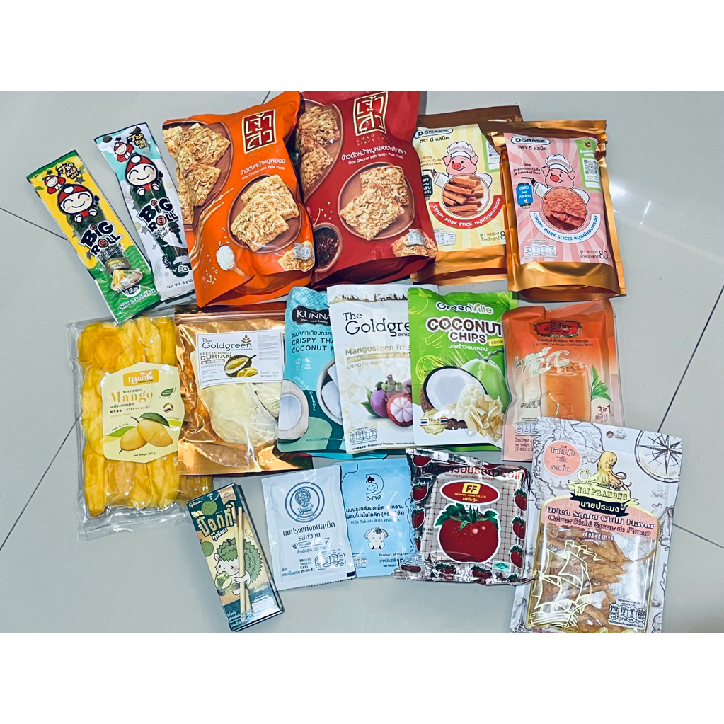 Jastip Thailand snack souvenirs, hand carry snacks from Thailand, pocky ...