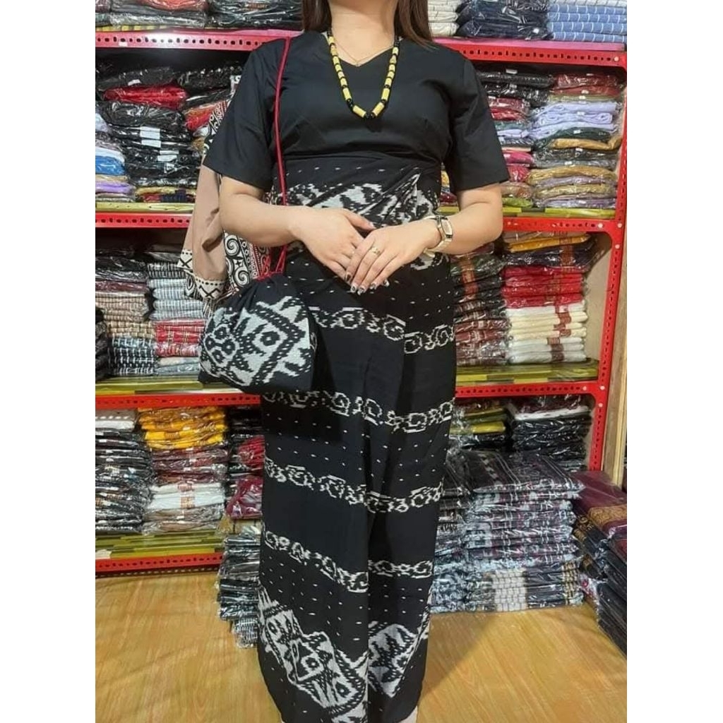 ETHNIC BLACK TORAJA SARONG TRADITIONAL TORAJA CLOTHING | Shopee Philippines