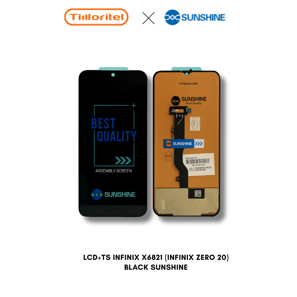 Infinix X6821 Black Lcd ( Zero 20) | Shopee Philippines