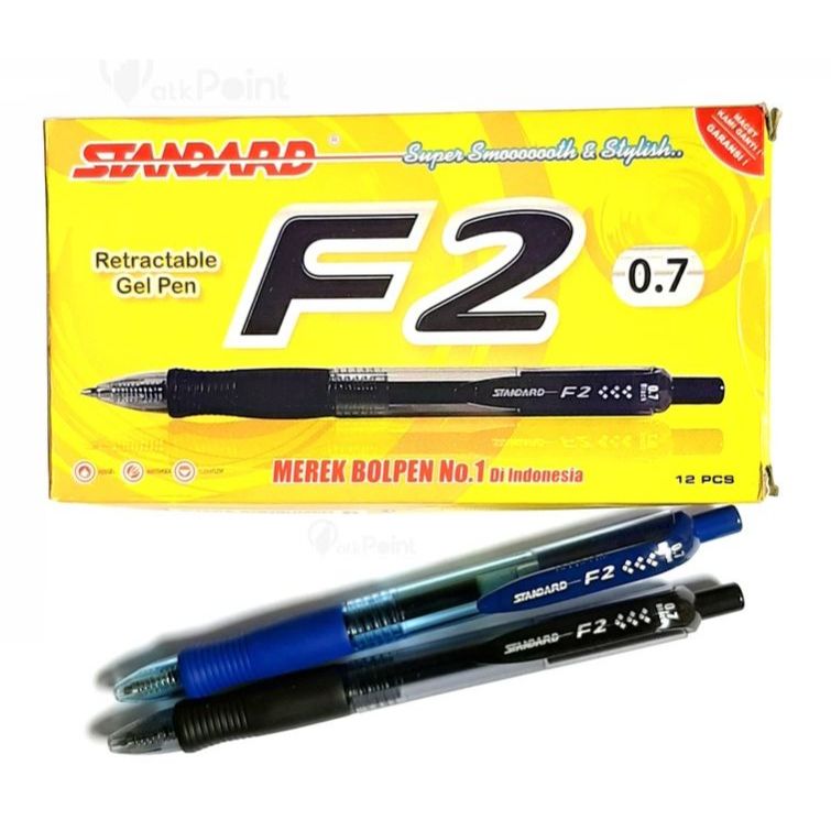 F2 GEL PEN 0.7 mm STANDARD PEN Ballpoint PEN / Unit | Shopee Philippines