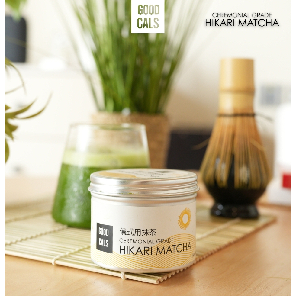 Matcha Ceremonial Grade Matcha Powder GOODCALS: Test, Hikari, Kanso ...