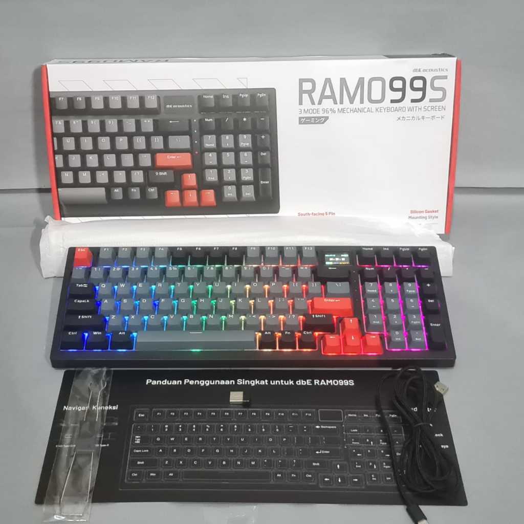 (ExReview) dbE Ramo99s Ramo-99s 98% - RGB Wireless - Customable TFT ...