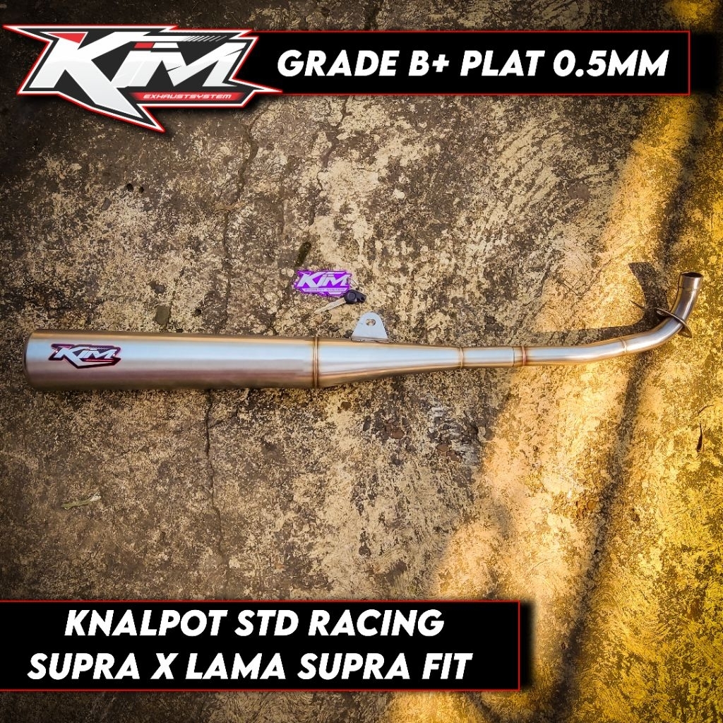 HONDA SUPRA X LAMA EXHAUST SUPRA FIT LAMA ORI KIM EXHAUST | Shopee ...