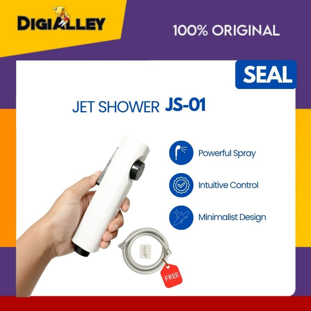 SEAL JS-01 Jet Washer Shower Jet Spray Toilet Bidet Portable Bathroom ...