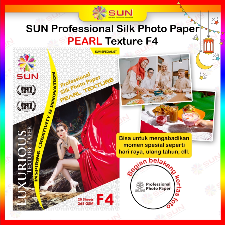 Matte Silky Texture F4 Orange Peel Photo Paper - SUN Professional Silky ...