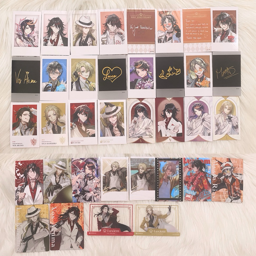 Luxiem NIJISANJI EN Snapshot Message Card Bromide | Shopee Philippines