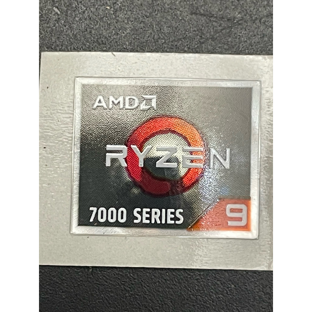 Original AMD Ryzen 9 7000 Series logo Sticker | Shopee Philippines