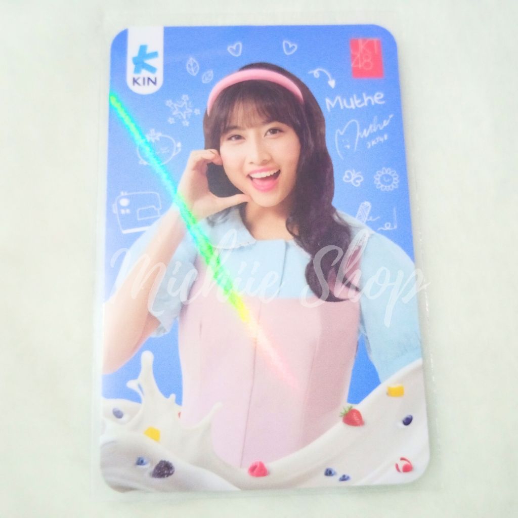 Photocard Muthe JKT48 x Kin Yogurt | JKT48 x Kin Yogurt Photocard | Kin ...