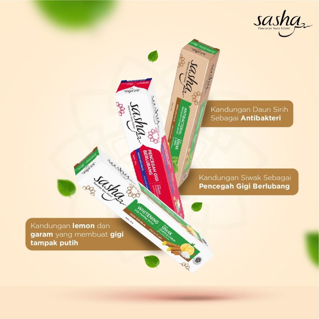 Sasha Siwak Halal Toothpaste 150g | Shopee Philippines