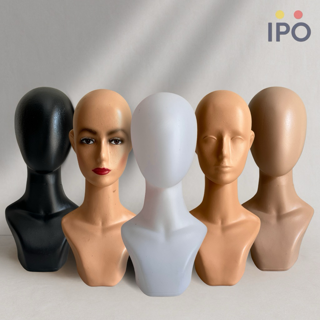 Mannequin head statue for hijab hat complete accessories | Alien Alien ...
