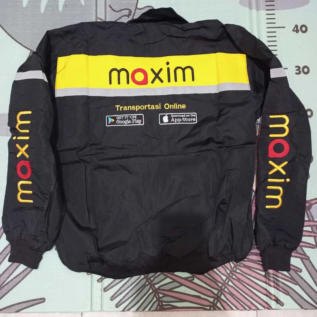 MAXIM BLACK ANTI-DIRTH RETURNABLE JACKET PLAIN BLACK 6 POCKETS ...