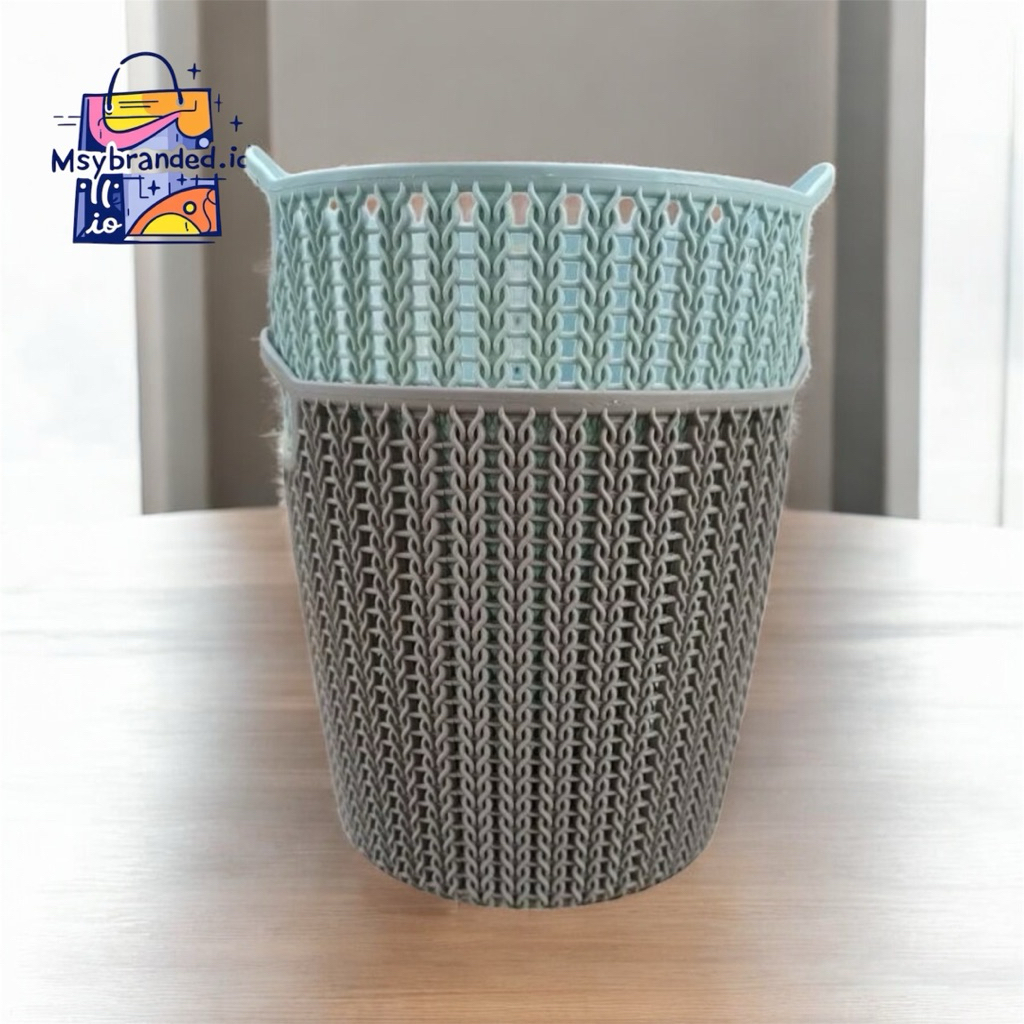 MINISO STORAGE BUCKET MULTIPURPOSE STORAGE BASKET | Shopee Philippines