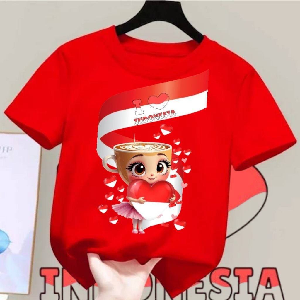 {viral balarina cappuccino}August children's t-shirt with anomali ...