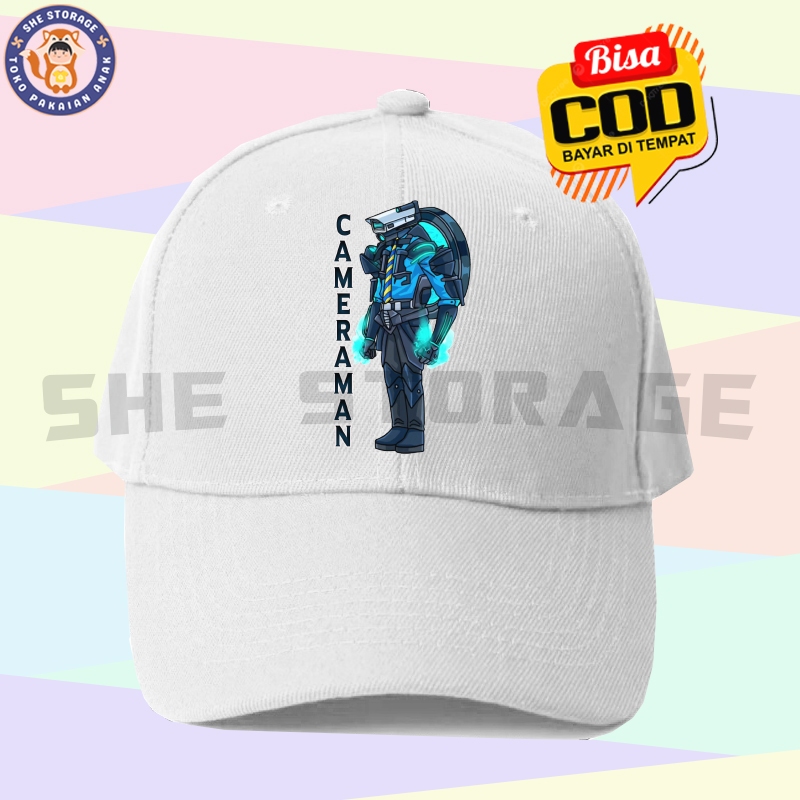 CH4D CAMERAMAN CHILDREN'S BASEBALL HAT | SKIBIDI TOILET 79 | Shopee ...