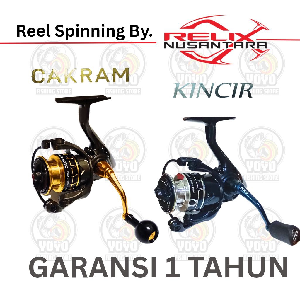 WHEEL REEL | 1000 DISC REEL | 2000 | 3000 | 4000 | 5000 RELIX NUSANTARA ...