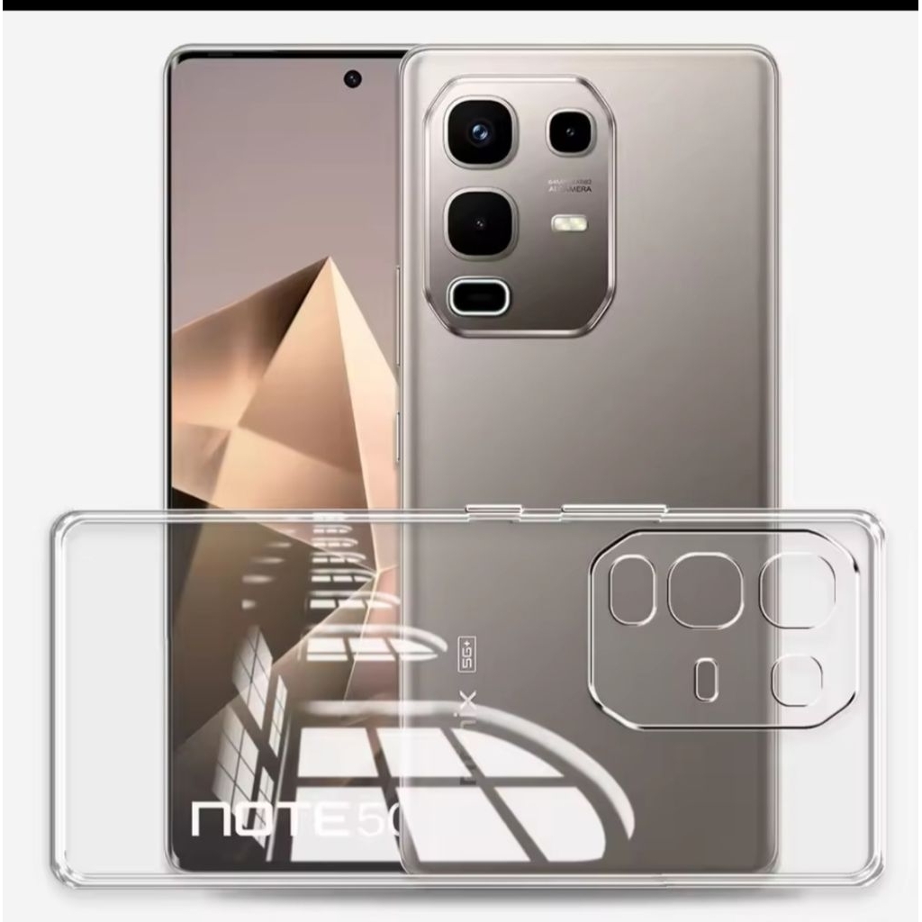 Soft case Infinix Note 50 4g Clear Silicone Case Premium Untul Infinix ...