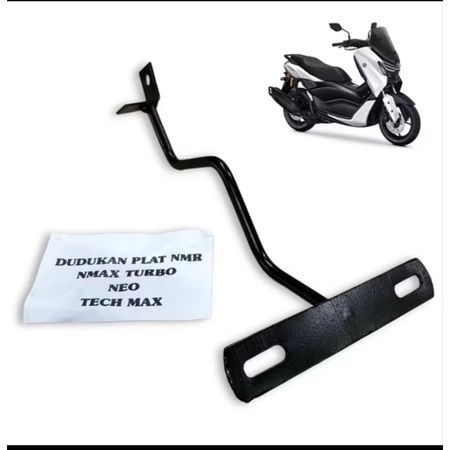 Yamaha Nmax turbo neo techmax front number plate pangkon bracket ...