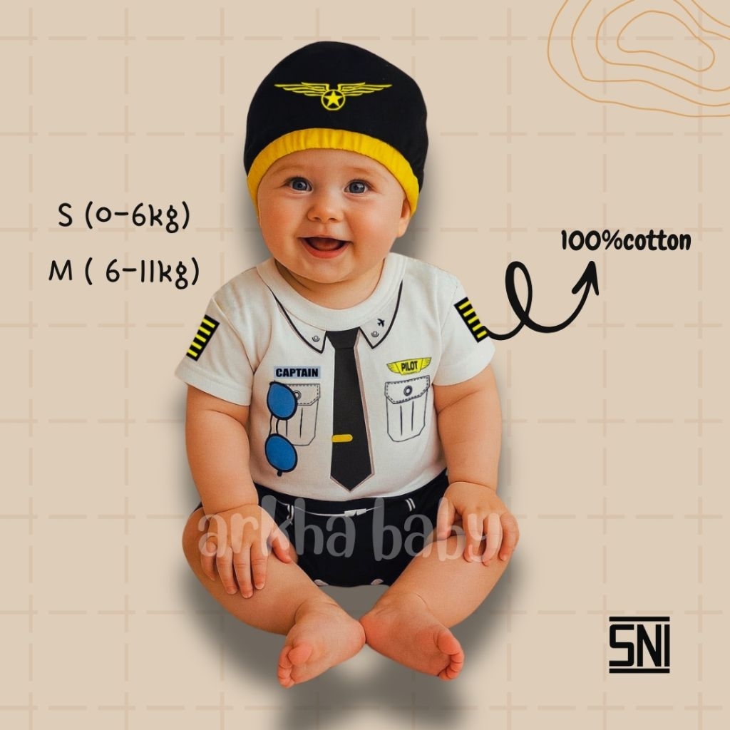 Baby JUMPER baby PILOT CLOTHES/baby COSTUMES/CHARACTER baby CLOTHES ...