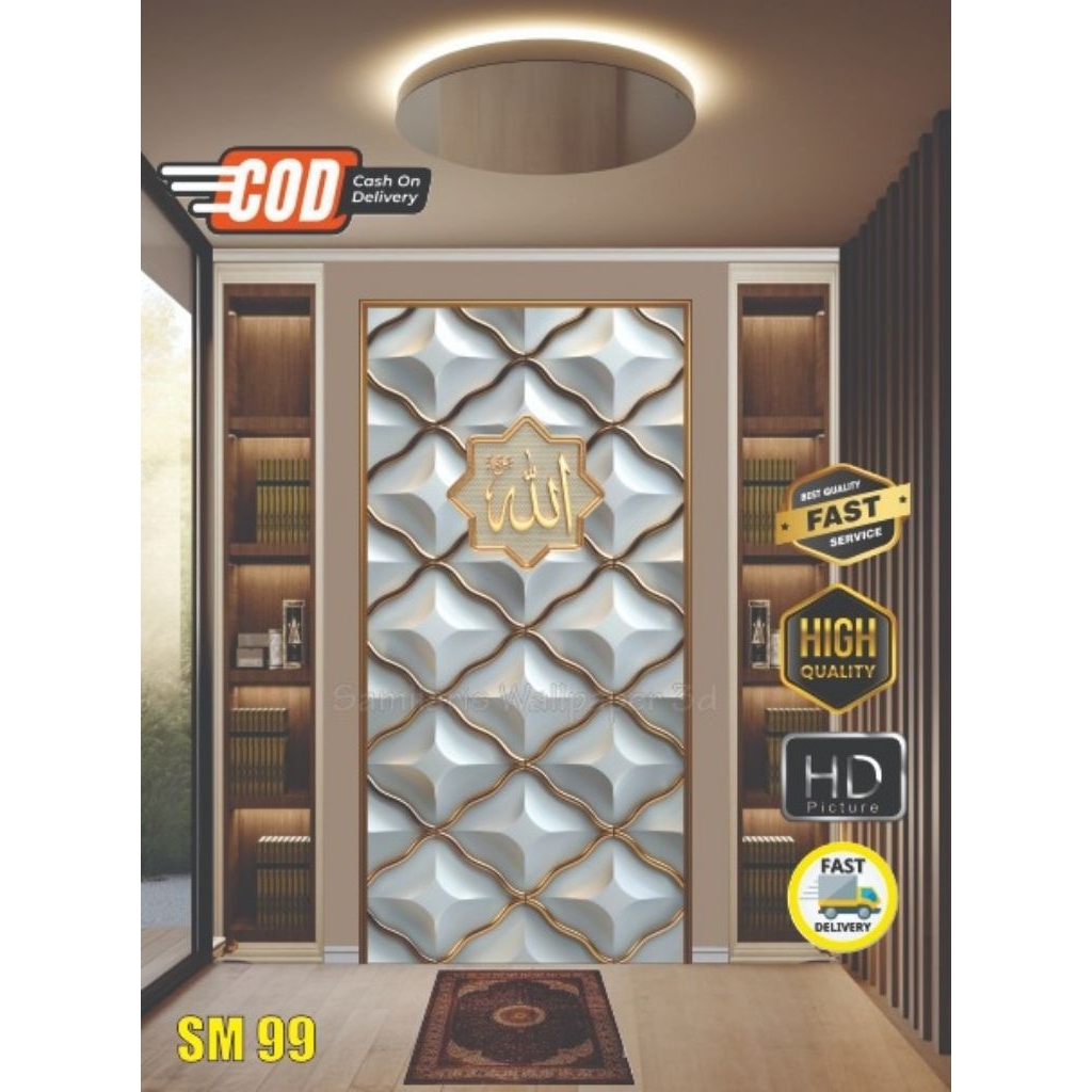 SML Mihrab prayer room wall sticker wallpaper Mihrab Sticker Mihrab ...