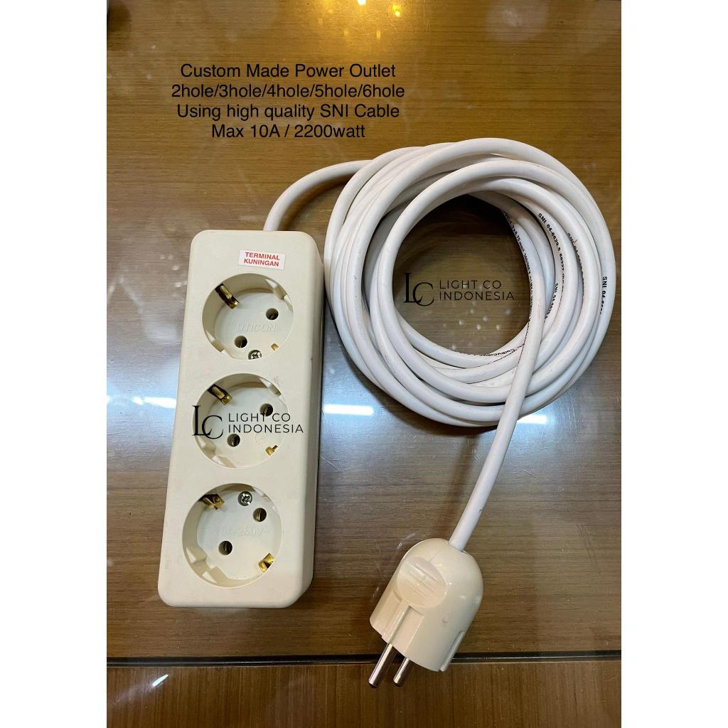 Uticon Socket 2 holes 3 holes 4 holes 5 holes 6 holes + SNI cable ...