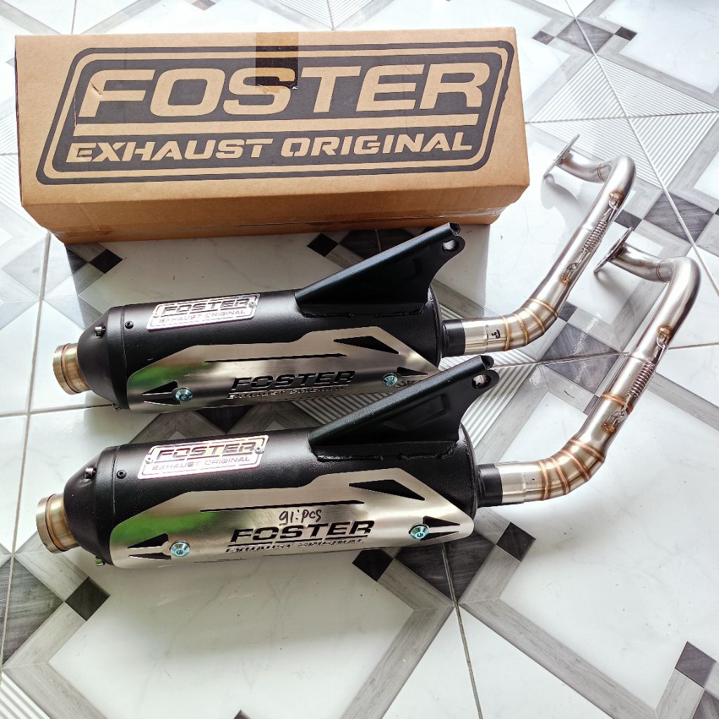 Original Racing Standard EXHAUST FOSTER EXHAUST Inlet [28-38] Beat ...
